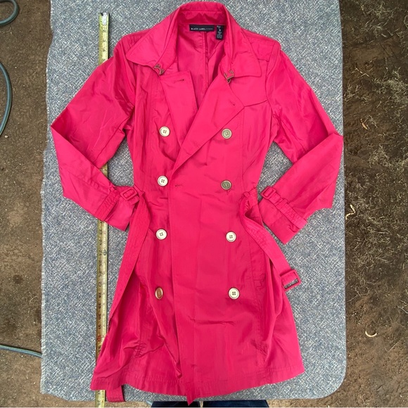 Chico's | Jackets & Coats | Chicos Black Label Poppy Trench Coat Size ...